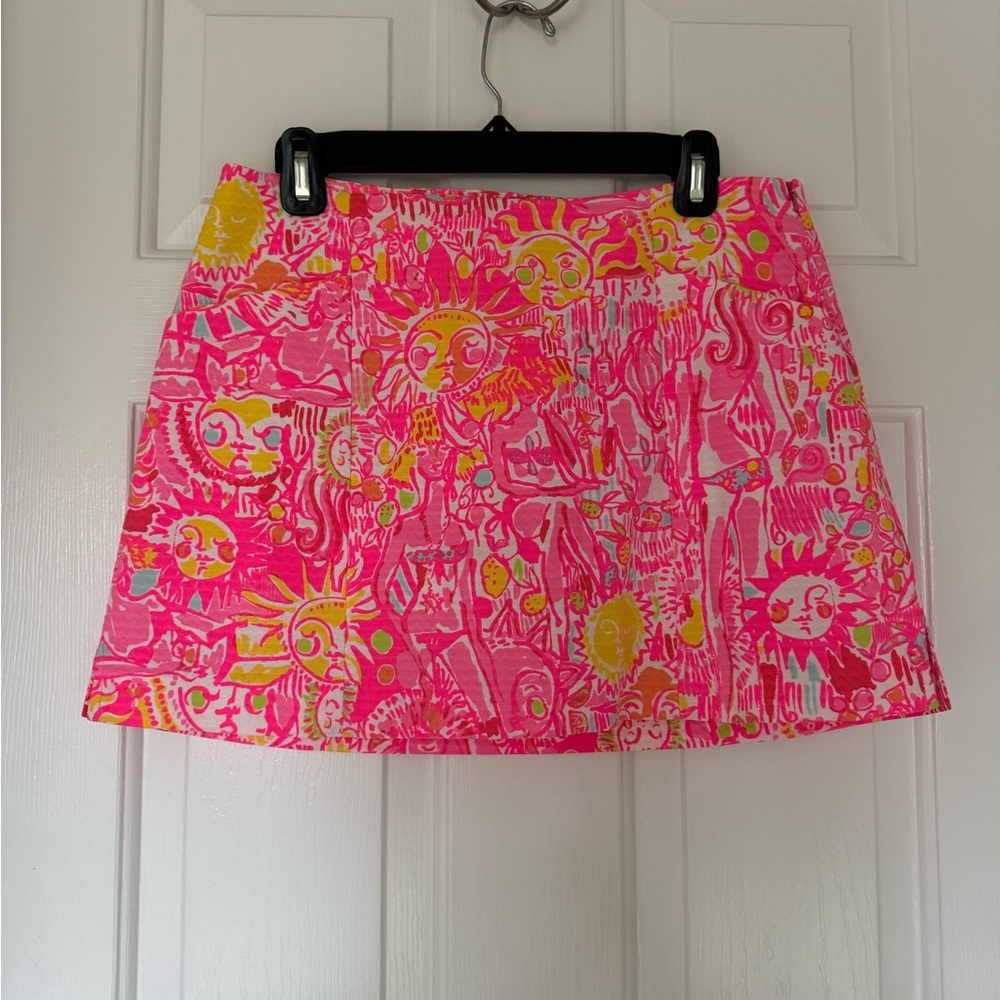 Neon Pink Lilly Pulitzer Skort - Gem